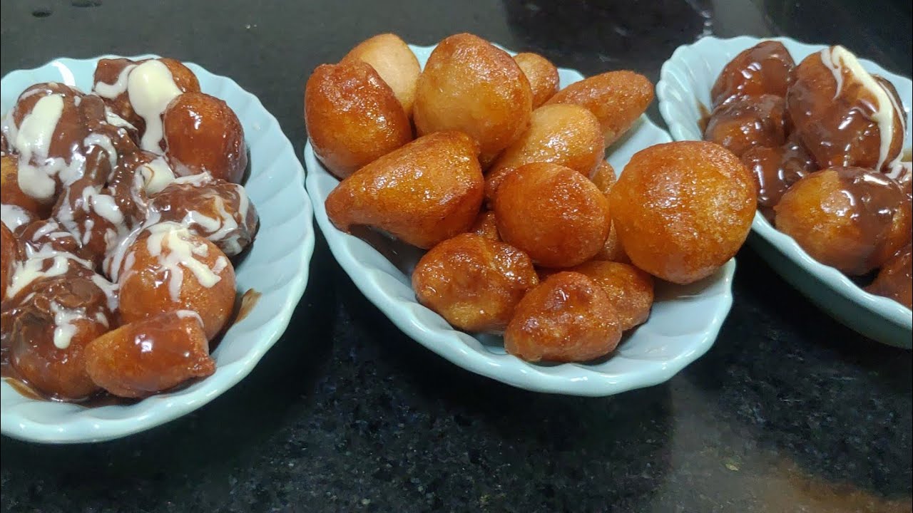 Lokma Tatlısı/Lokma/Turkish sweet dish/Arabic dish/Middle eastern dish ...