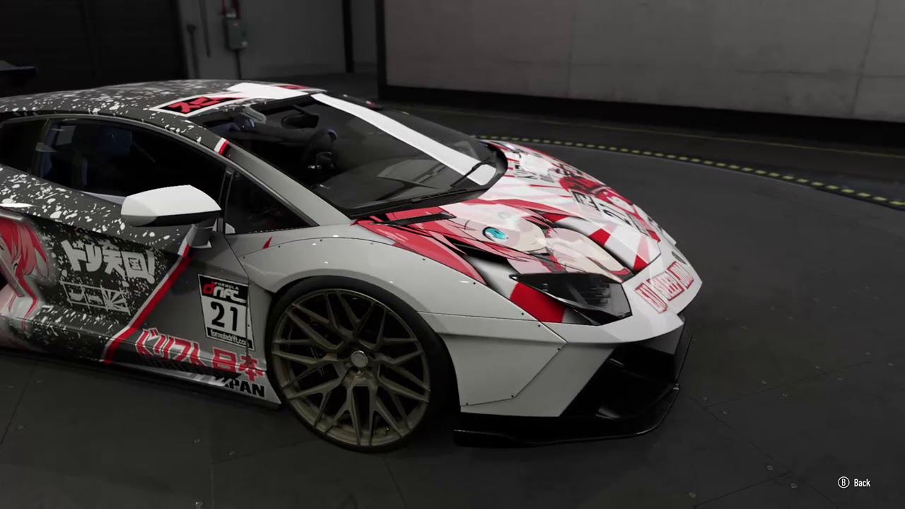 Forza Motorsport 7 - Hatsune Miku Aventador - YouTube