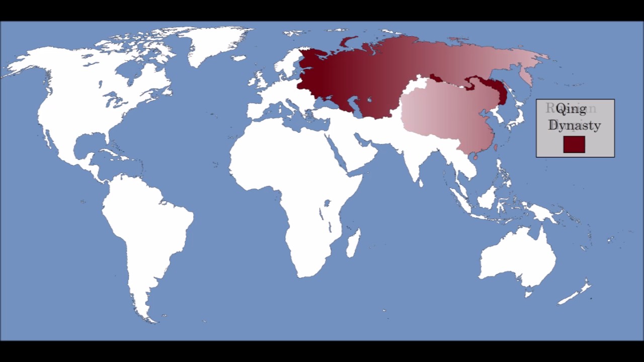 All Great Empires On Map - YouTube