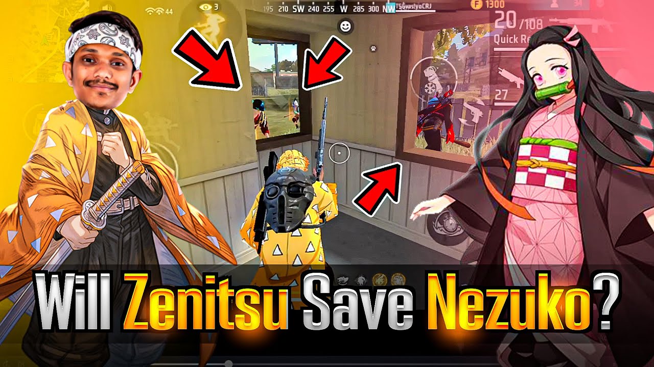 ZENITSU MODE ON DAY 5 || free fire india || - YouTube