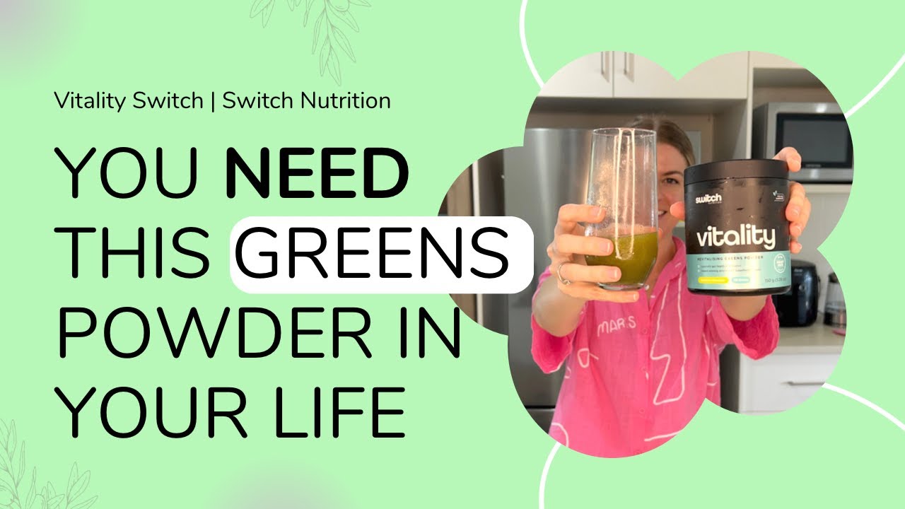 Best Tasting Greens Powder | Switch Nutrition Greens Review | Vitality ...