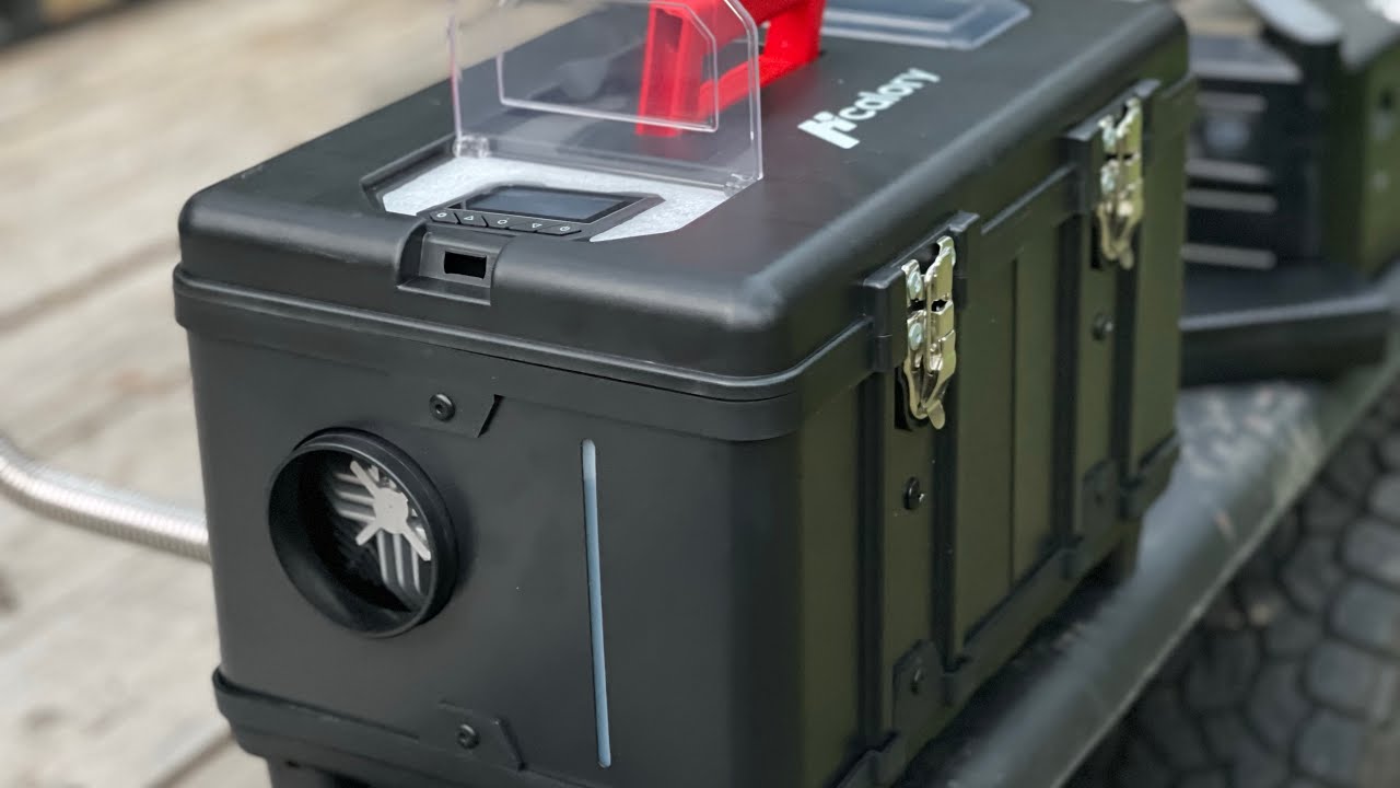 New Diesel Heater Design by HCalory - YouTube