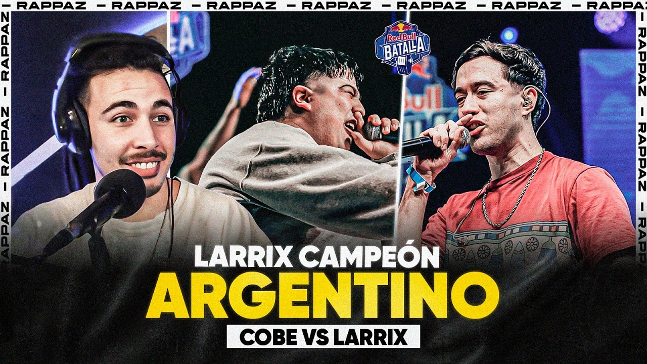 💥LARRIX ES CAMPEÓN ARGENTINO DE FREESTYLE🔥🤯 NAIKY REACCIONA A LA FINAL ...