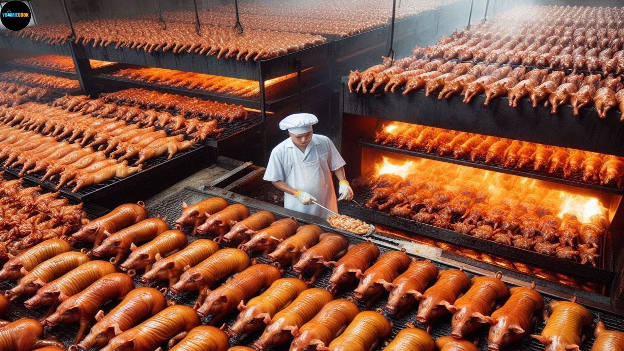 ¡Cochinillo A La Brasa! Súper Crujiente - La Receta Cerdo A La Parrilla ...