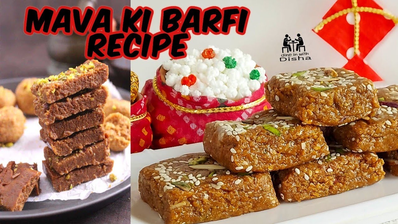 Mava Ki Barfi Recipe, Bache Huye Ghee ke Mava Se banaye Delicious Barfi ...