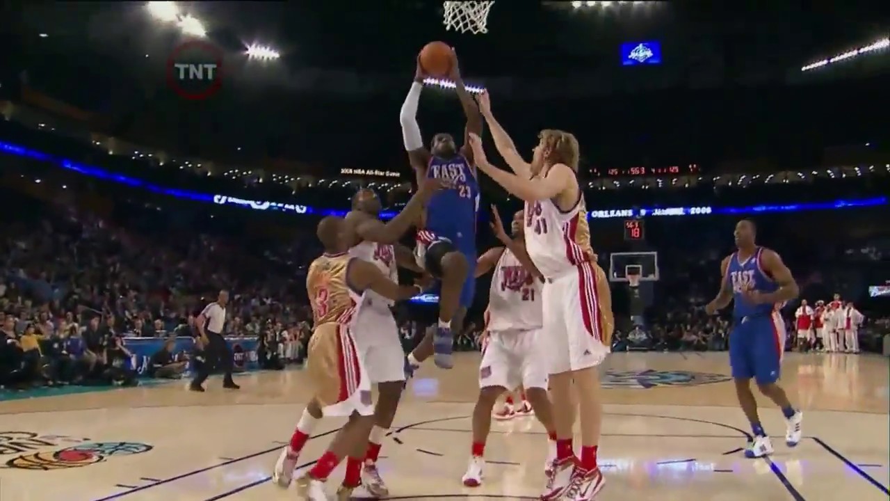 2008 NBA All Star Game Best Plays full game highlights МАТЧ ВСЕХ ЗВЁЗД ...