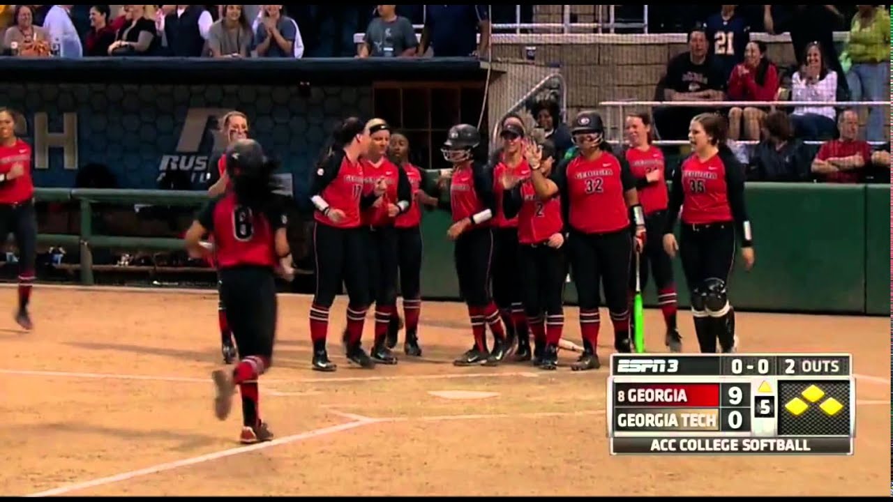 Alex Hugo Grand Slam 03/18/2015 versus Georgia Tech - YouTube