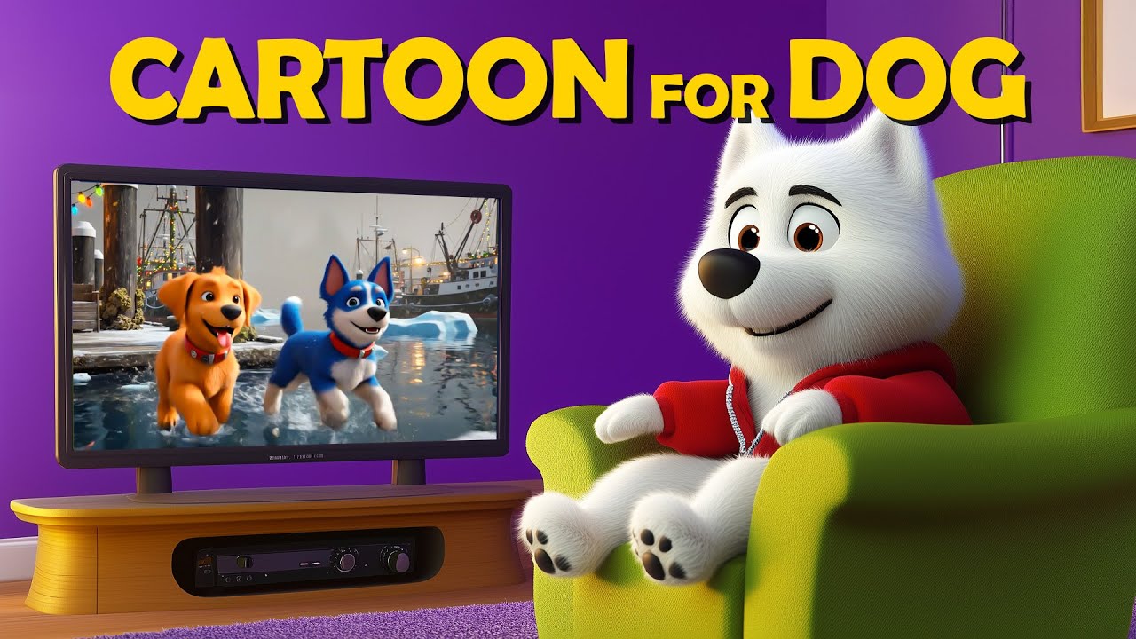 Dog Cartoon: All-Day Anti–Separation Anxiety Dog TV for Dogs to Watch 🐶 ...