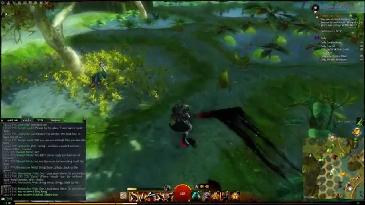 GW2 Caledon Forest New Heart 2015 - YouTube