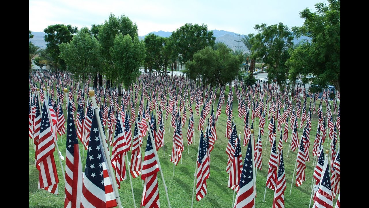 Adopt a Fallen Soldier Flag Display for “Healing Field” at Ace Hardware ...