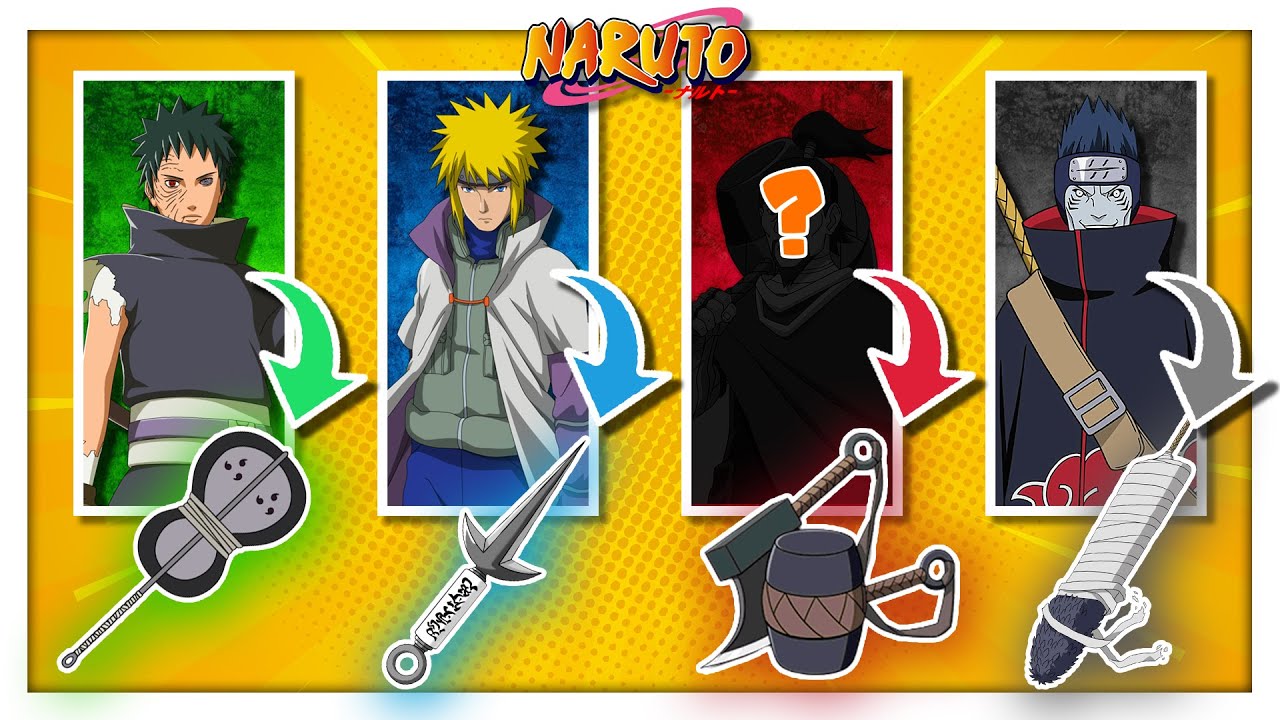 NARUTO WEAPON QUIZ ⚔️🍜🦊 Guess The Naruto Character Weapon | Naruto ...