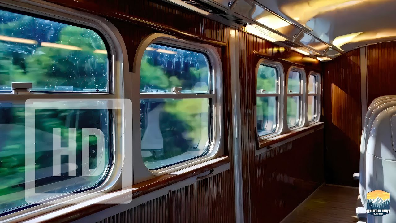 8 HOURS Long Train Ride Sounds Relaxing Railways - YouTube