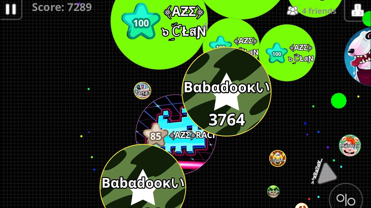 AGAR.IO MOBILE FASTEST TAKEOVER + MACRO FEED (Agar.io Mobile Gameplay ...