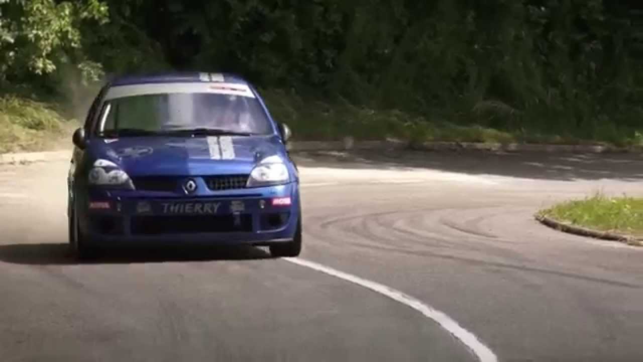Romont Car Slalom Course de Cote Romont 2015 - YouTube