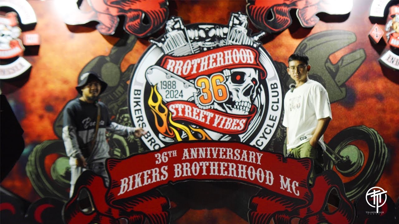 36TH ANNIVERSARY BIKERS BROTHERHOOD (2024) || VLOG TRASHMINOR GARAGE DI ACARA ANNIVERSARY BBMC ...