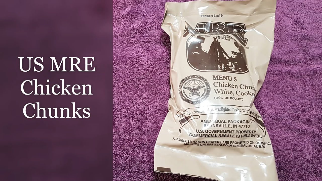 2016 US MRE Buffalo Chicken - YouTube