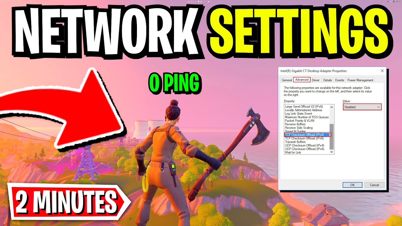 Best Wifi Settings Fortnite Season 7! 🔧(Network Optimization for 0 Ping ...