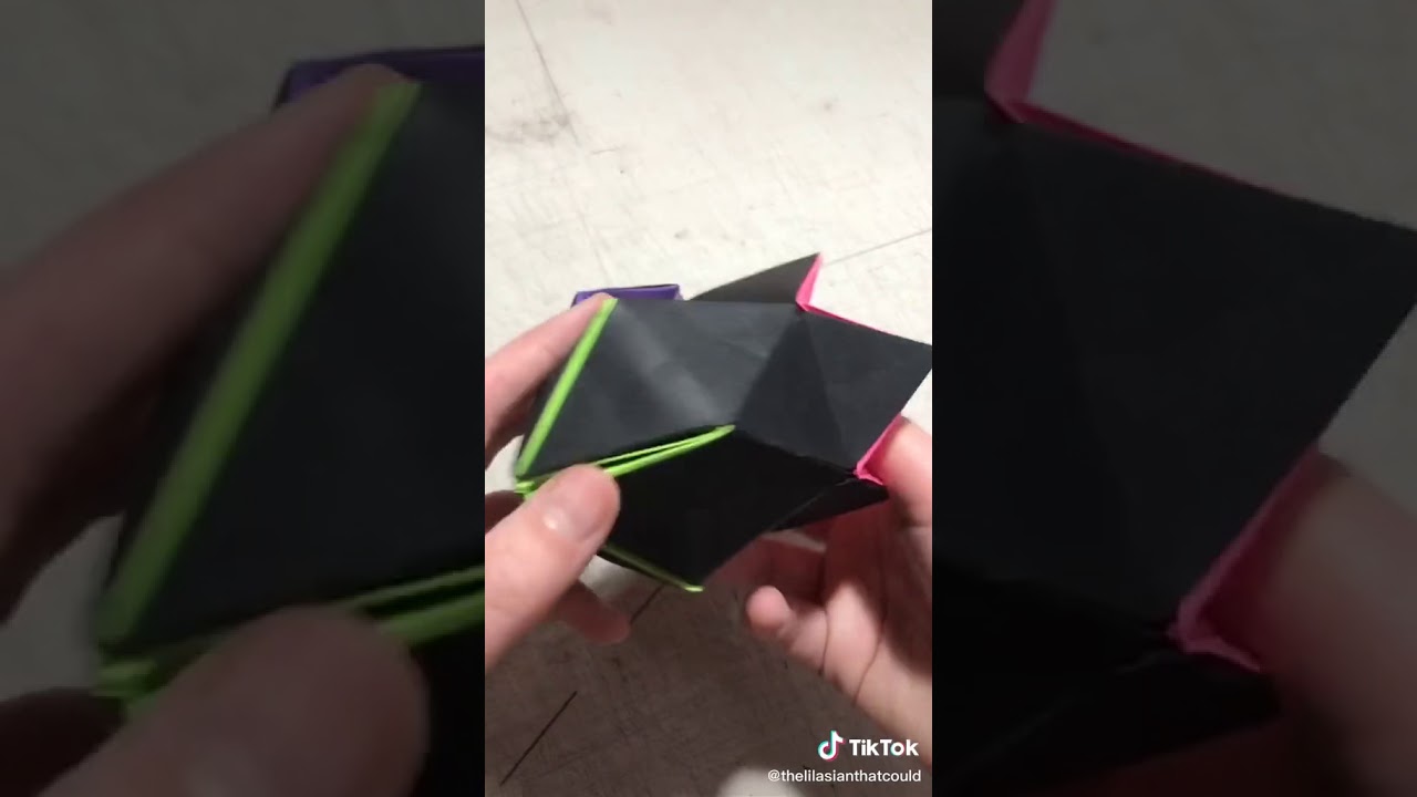 Paper craft tik tok - YouTube