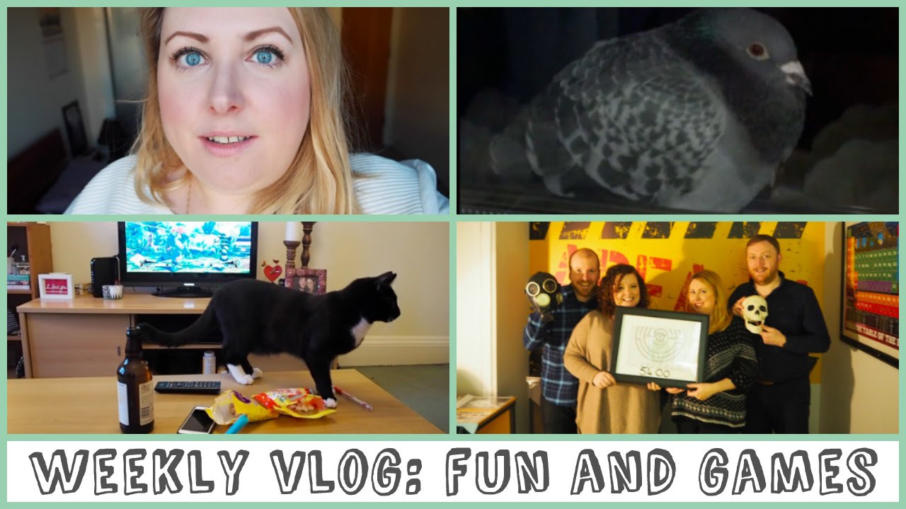 Weekly Vlog #16: Fun & Games - YouTube