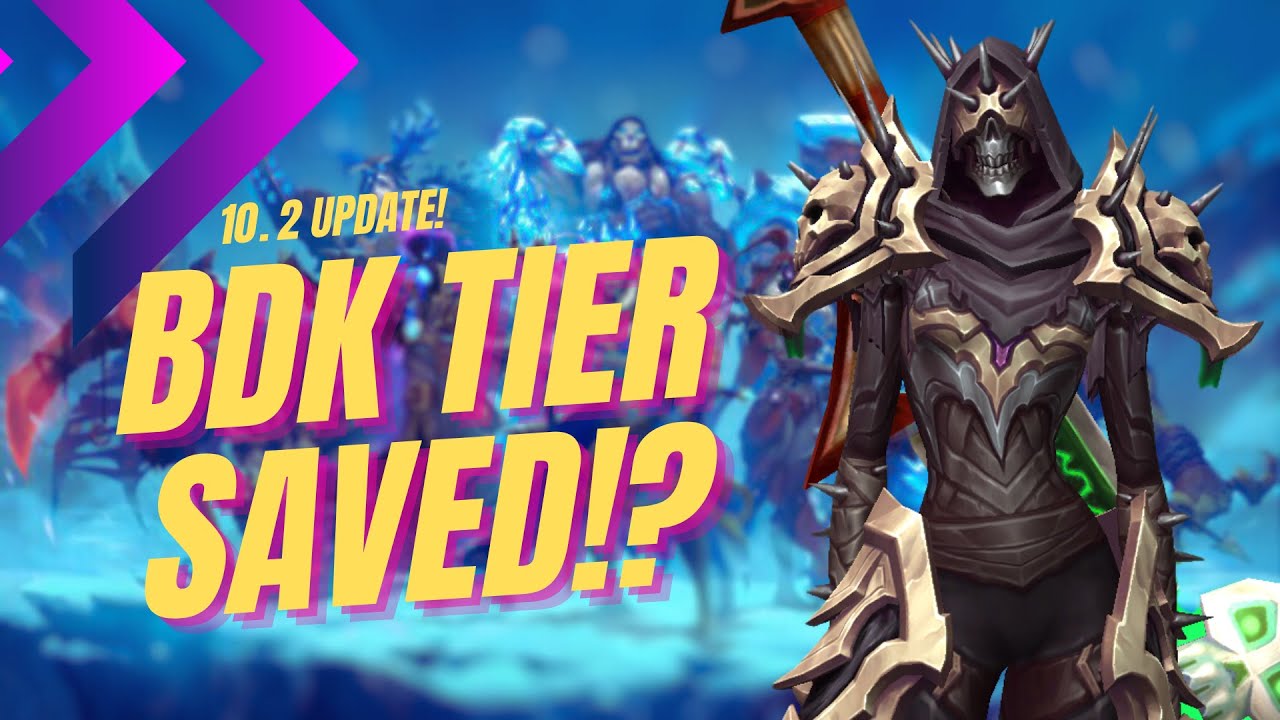 Patch 10.2 - Blood Death Knight Tier Set SAVED!? - YouTube