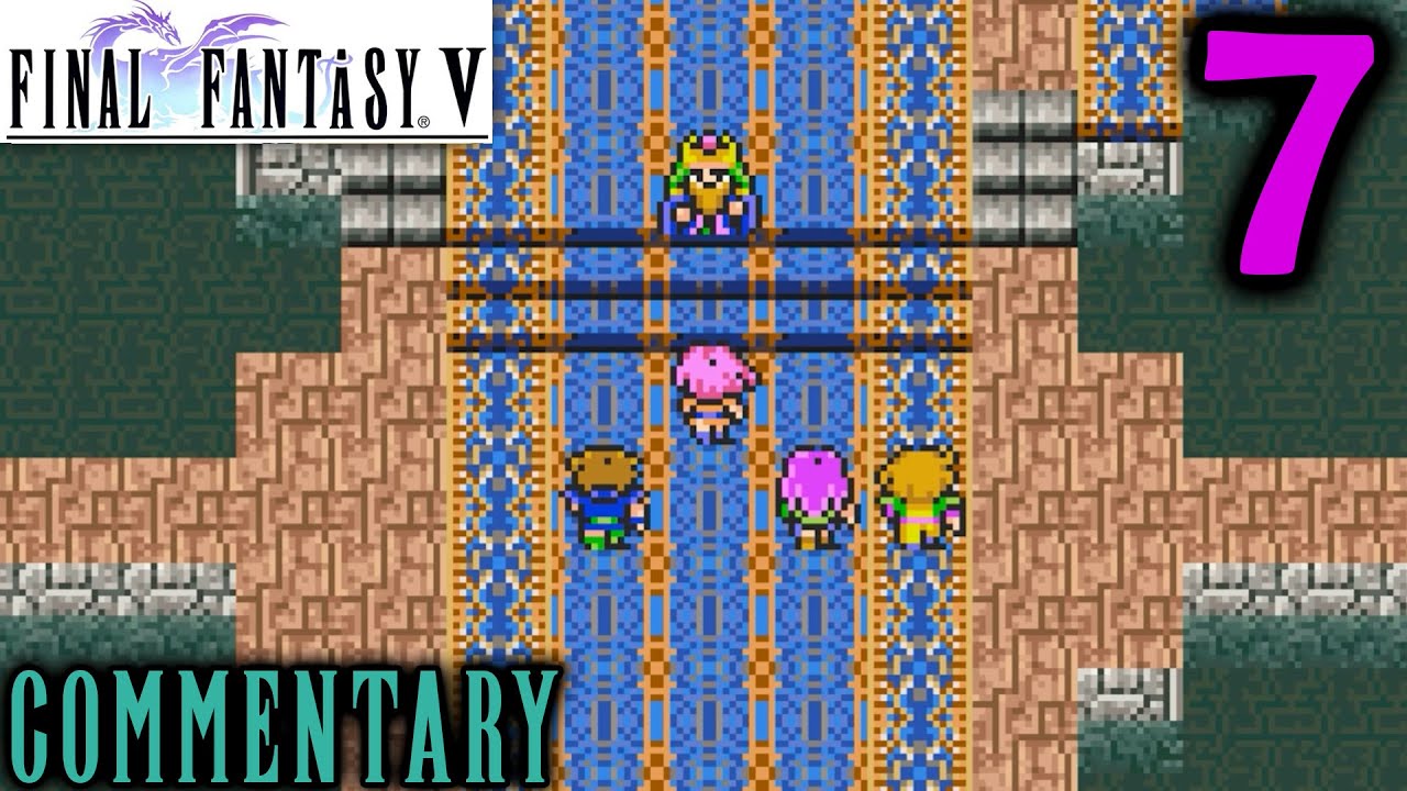 Final Fantasy V Walkthrough Part 7 - Meeting The King Of Walse ...