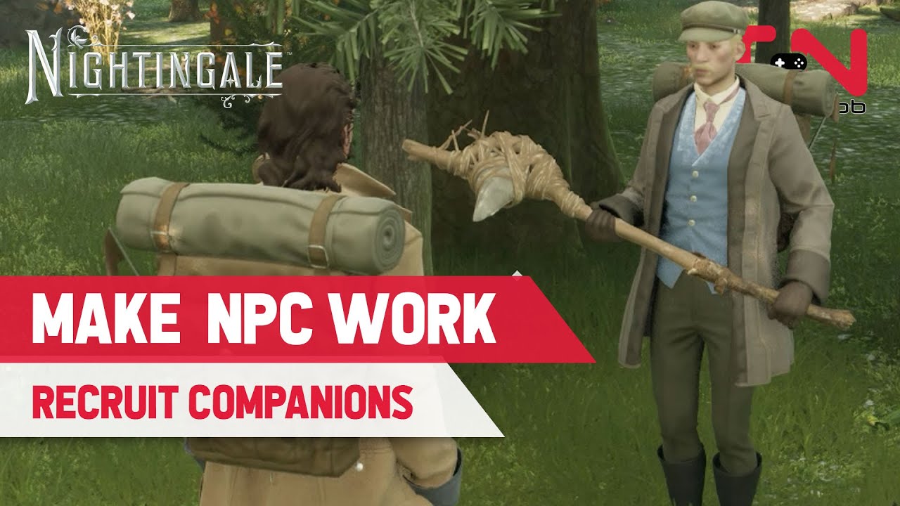How to Make NPC Helper to Work in Nightingale - Recruit Companions - YouTube