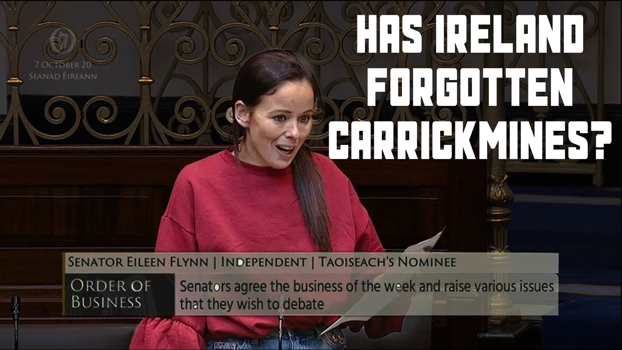Senator Eileen Flynn - Has Ireland Forgotten Carrickmines? - YouTube