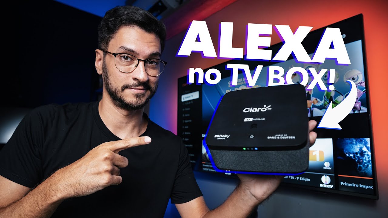 Um TV BOX com ALEXA EMBUTIDA e som de Cinema!? | SoundBox Claro TV+ ...