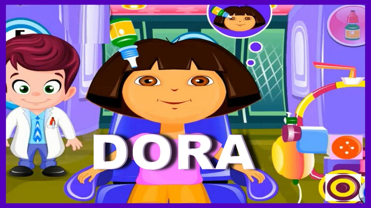 Follow Cute Dora to The Eye Clinic Game Episode-Dora The Explorer Game ...