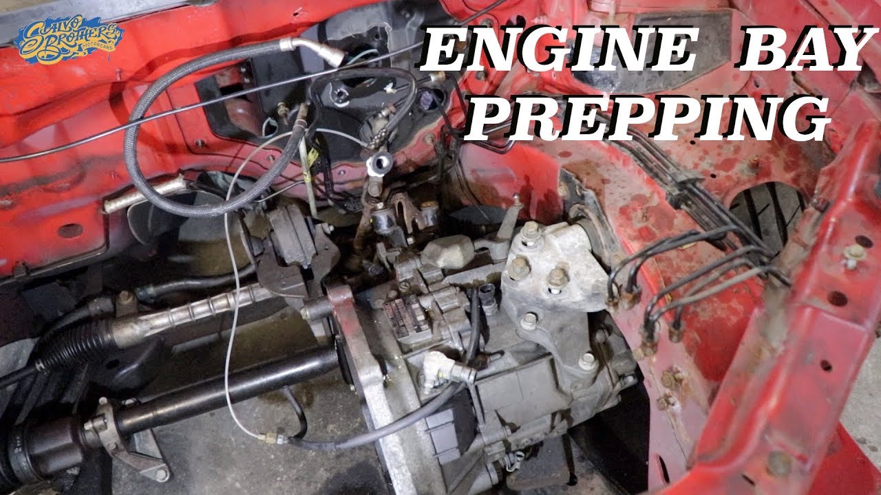 Cobalt SS Engine Bay Cleaning and prepping - YouTube