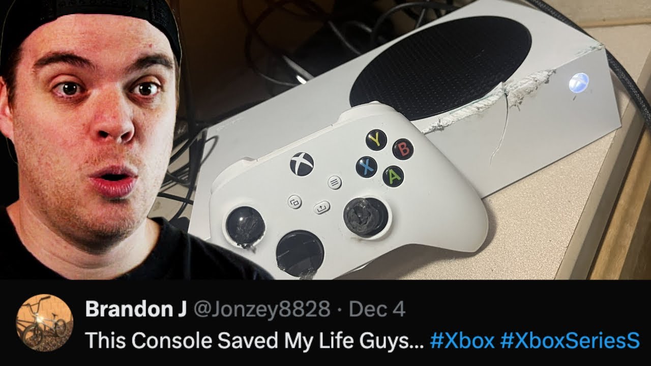 Guy Got Hit By A Truck, And His Xbox Saved His Life! - YouTube