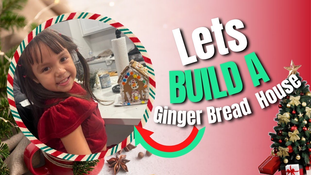 Gingerbread House Decorating with Mom, 4-Year-Old & Grandma | Family ...