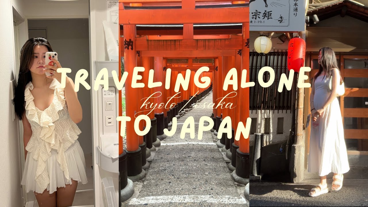Alone in Osaka & Kyoto for 36 Hours (i lost my phone 😭) - YouTube