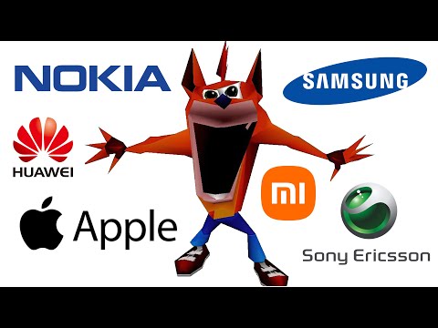 Crash Bandicoot WOAH but famous phone ringtones