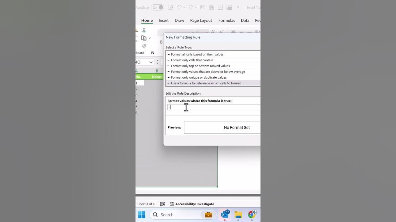 Quick Auto Border Formatting In Excel Exceltips Exceltricks Excelshorts Youtube