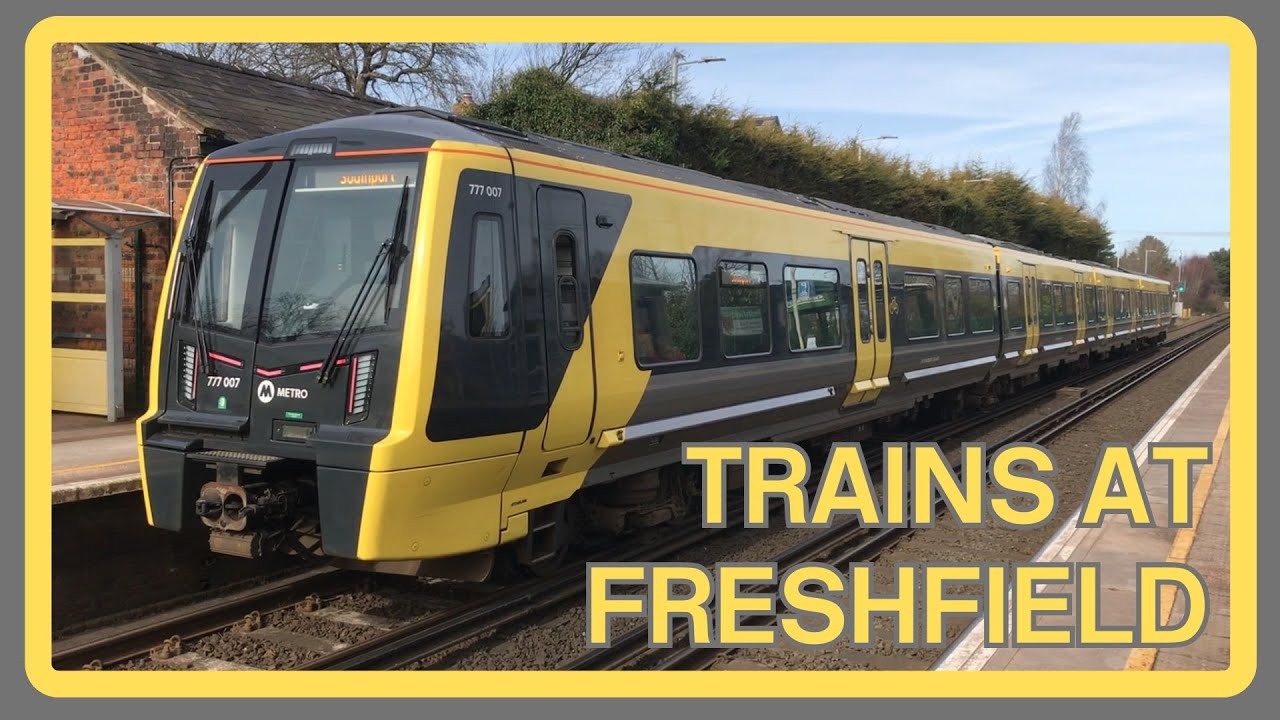 Trains at FRESHFIELD - 03/03/2025 - YouTube