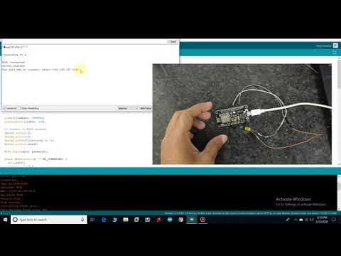 How to control LED using IOT Practical Demonstrations | NODEMCU ...