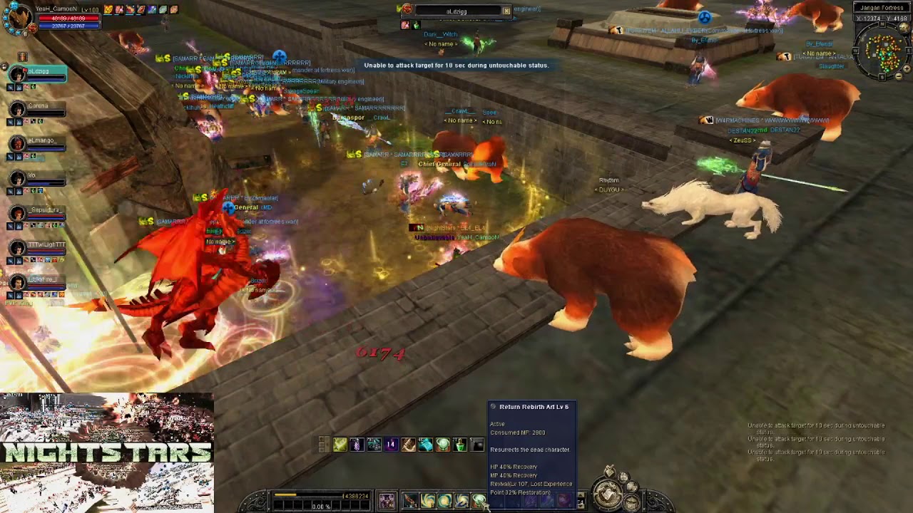 NightStars Fortress WAR - YouTube
