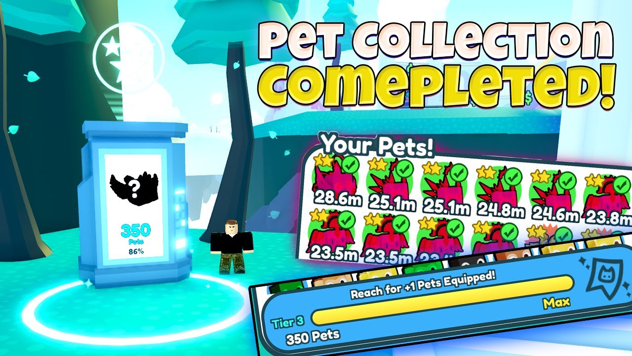FINISHED PET COLLECTION INDEX *HARD* II 18 PETS EQUIPPED II PET ...