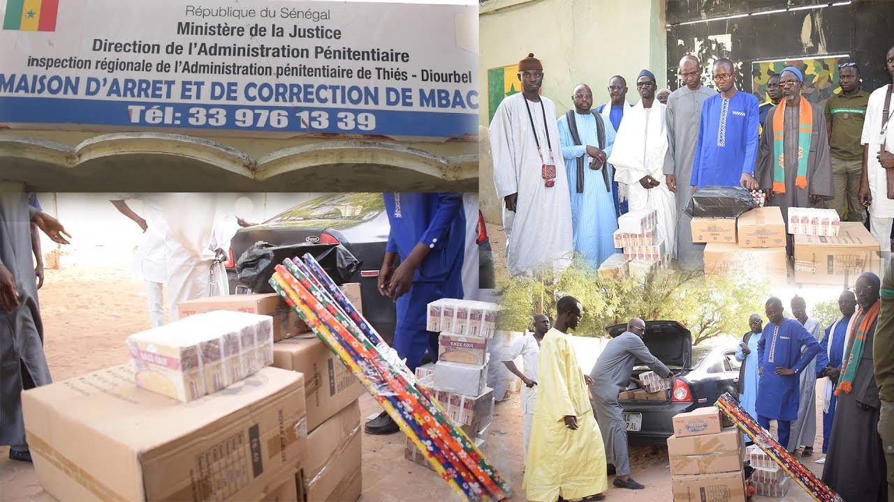 Mbacke -Ibrahima Sall, Président de Model offre ventilos et des denrées ...
