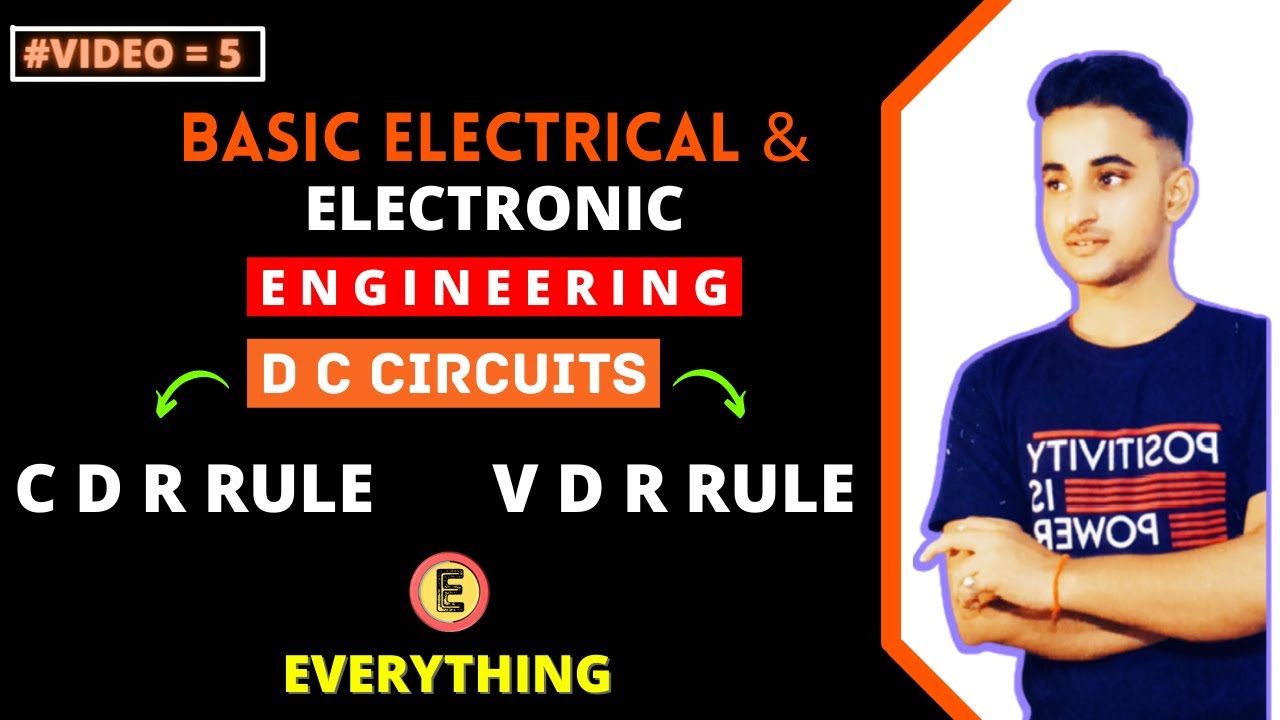 CDR and VDR RULE | in hindi 2021 | with 2 sums solved | DC CIRCUITS BEE ...