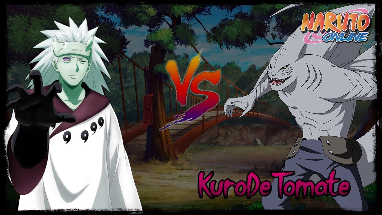 Vinculo Madara 10 Colas vs Kisame Fusion Samehada /Naruto Online - YouTube