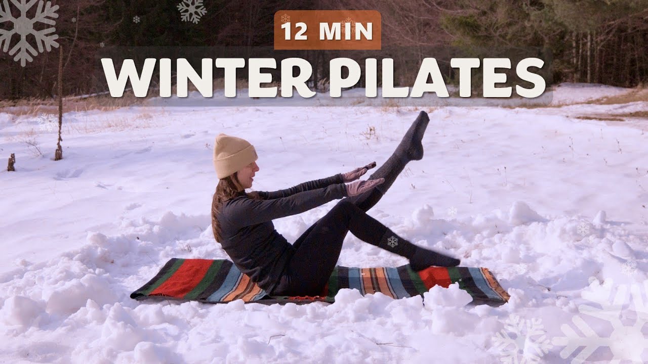 Winter Pilates | Teaser Preparation | Strong Core and Control (12 Min ...