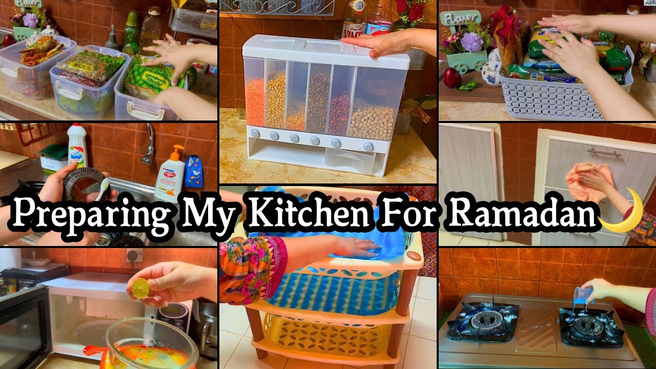 Tips for Kitchen Deep Cleaning Before Ramadan🌙My Monthly Kitchen ...