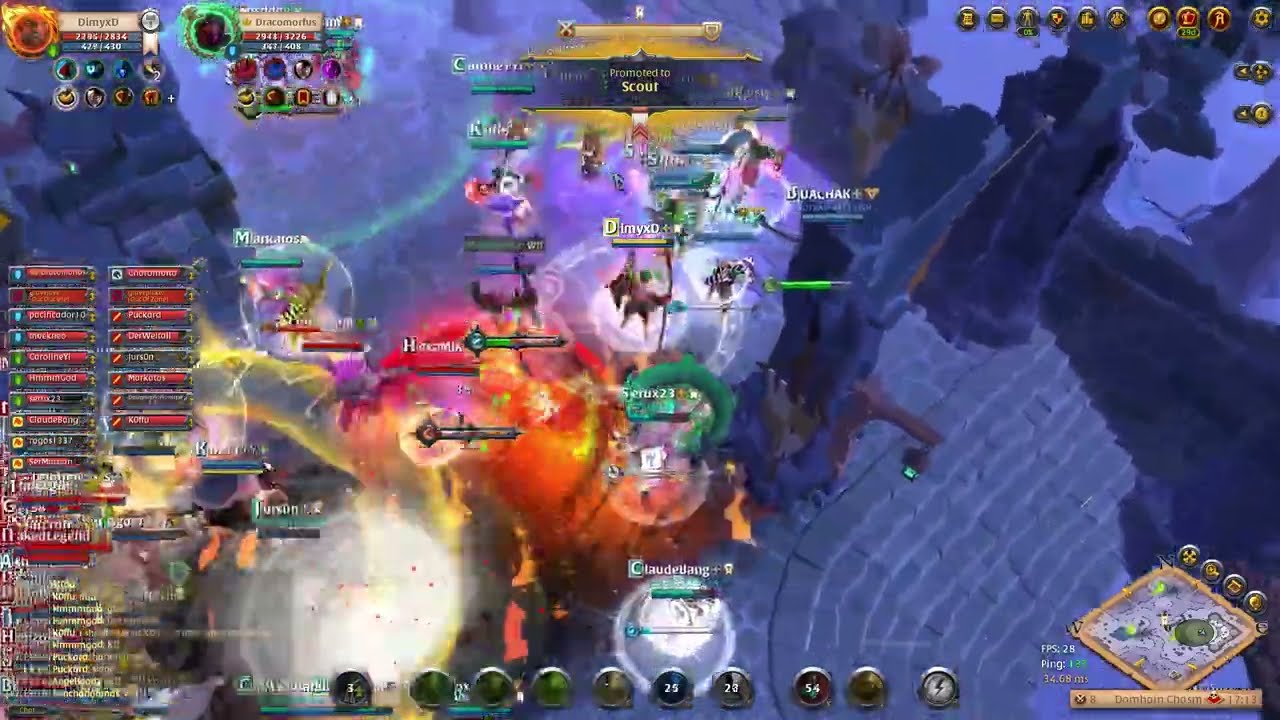 Albion Online (Bandit Event) Rampant POV - YouTube