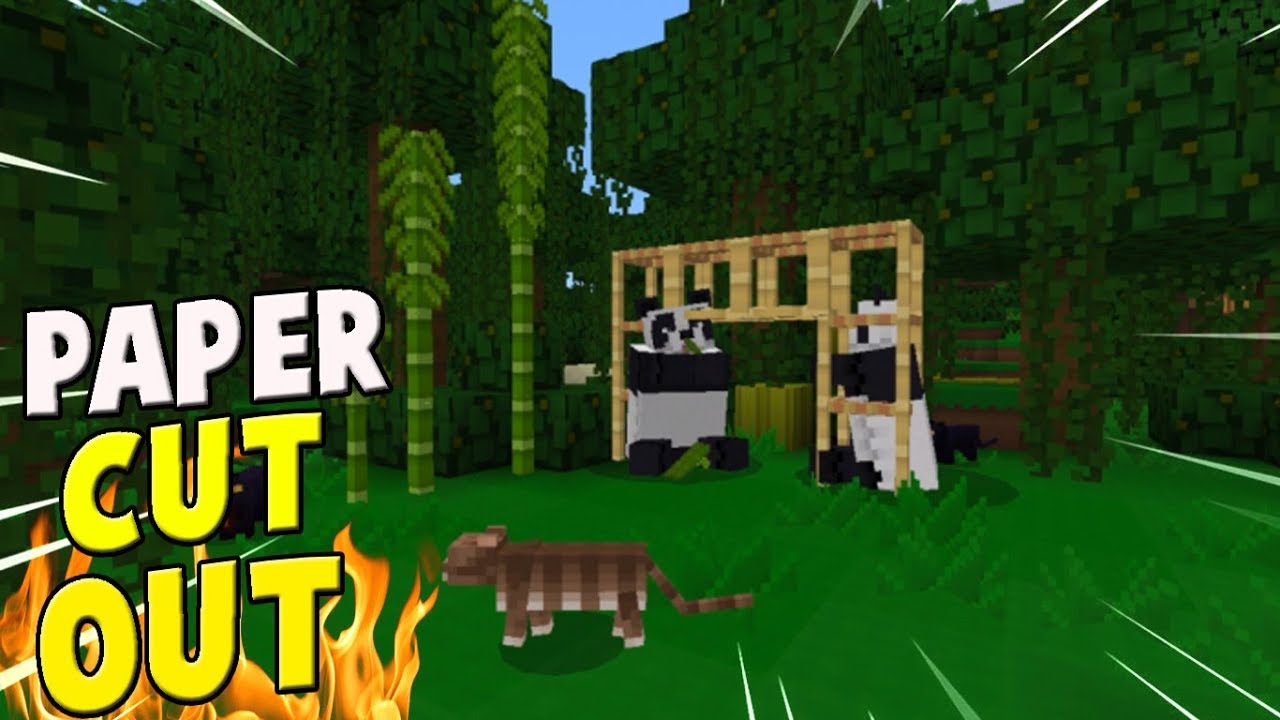 🔥PAPER CUT OUT TEXTUREPACK ACTUALIZADO PARA MINECRAFT 1.9 Y 1.10 BETA🔥 ...