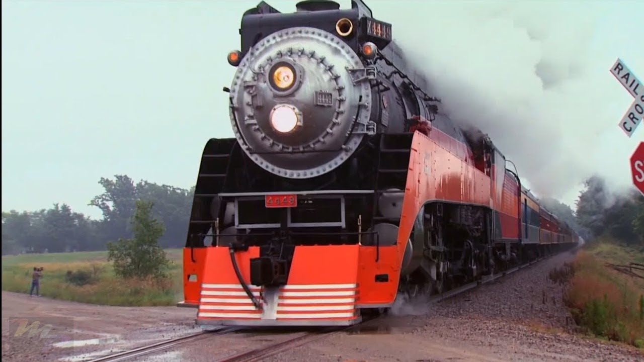 Enchanting Daylight Express steam train song | Lots of Big Steam Trains ...