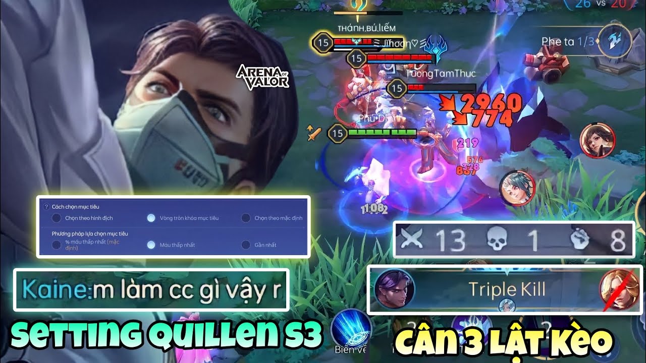 Setting Giành Cho Quillen Ít Ai Biết Được Lật Kèo Game Đấu Khi Phải Cân ...