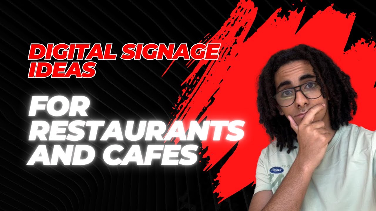 Simple Digital Signage Ideas for Restaurants and Cafes 2025 - YouTube