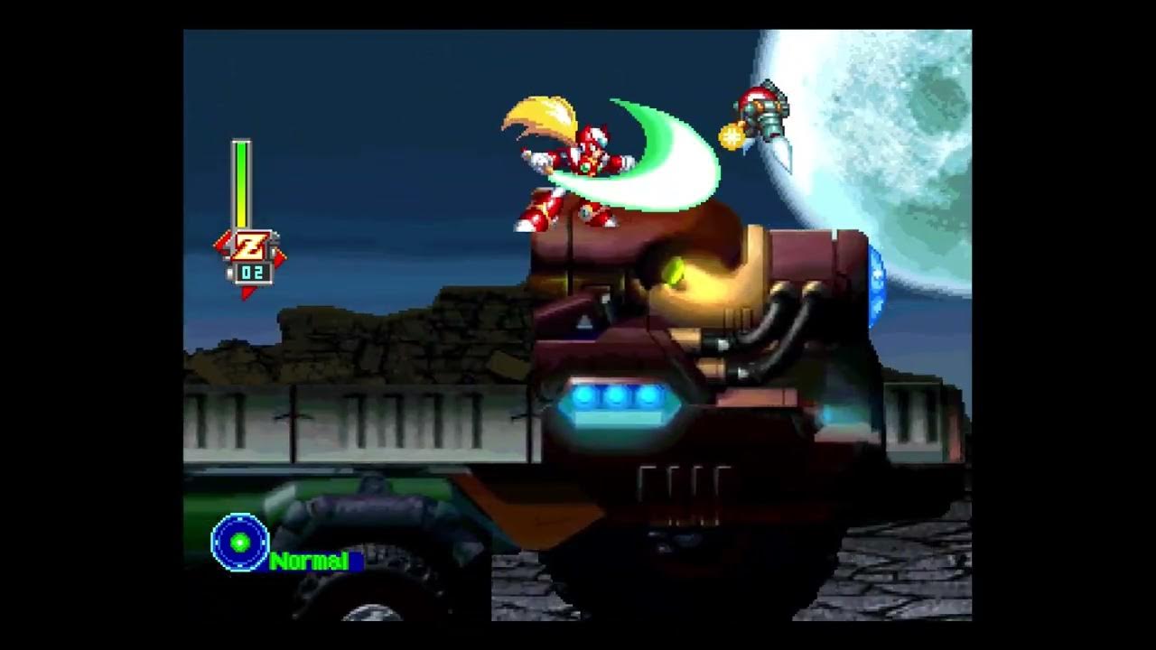 Mega Man X5-100% Walkthrough Crescent Grizzly (Zero)-No damage + Xtreme Mode - YouTube